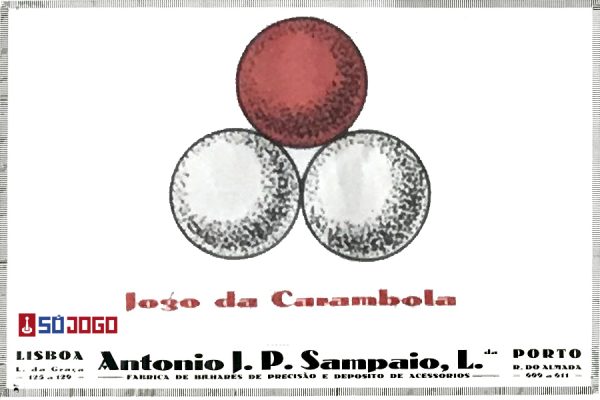 Jogo de Bilhar: Carambola – Só Jogo